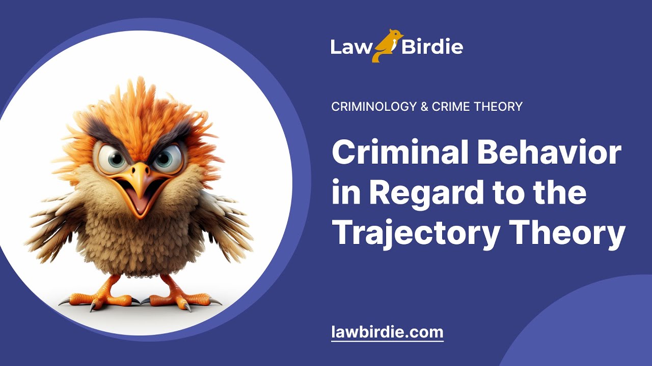 Criminal Behavior in Regard to the Trajectory Theory - Essay Example ...