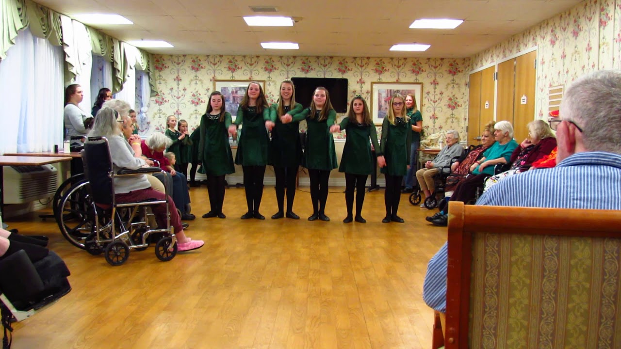 Johnston School of Irish Dance entertains Residents at "The Pines" in ...