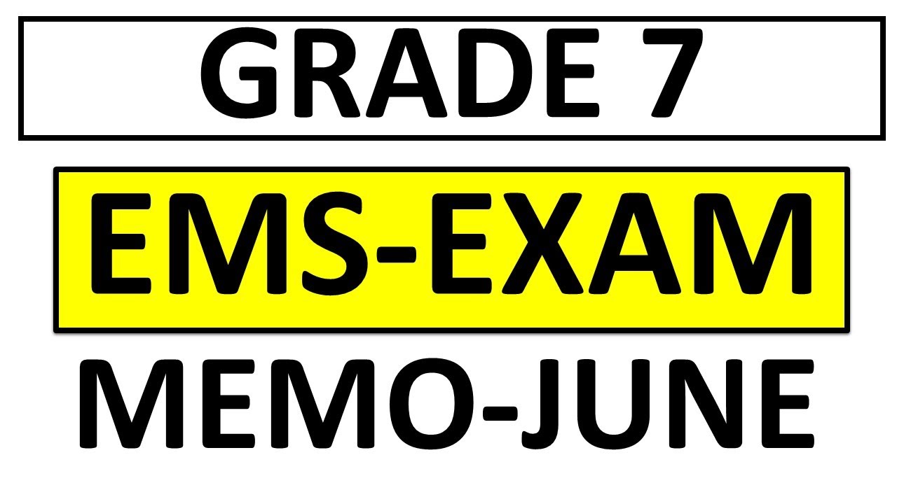 EMS GRADE 7 PAPER 2 JUNE EXAMS MEMO 2024 GET ANSWERED, GRADE 7 P.2 ...