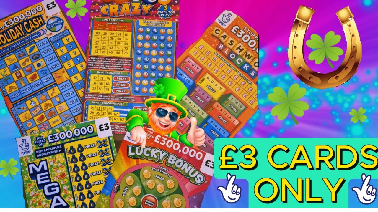 ALL £3 SCRATCH CARDS FOR THE £3 SCRATCH CARD LOVERS - YouTube
