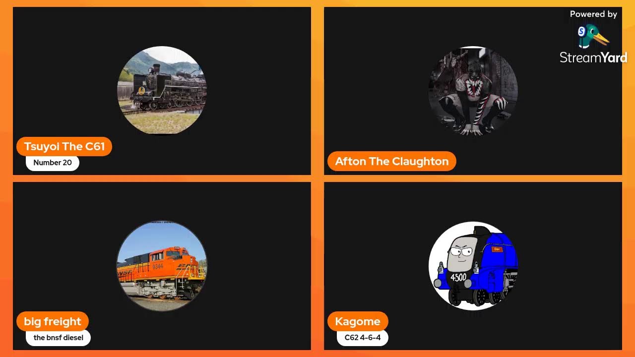 Phillip's Character Improv Live Stream (Thomas, and IRL Engines Only ...