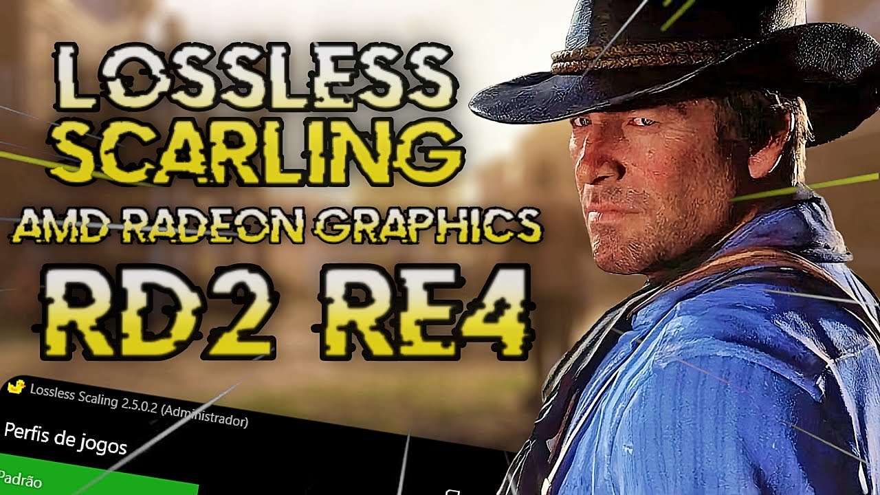FINALMENTE! Red Dead Redemption 2 COM FSR 3 + FRAME GENERATION ...
