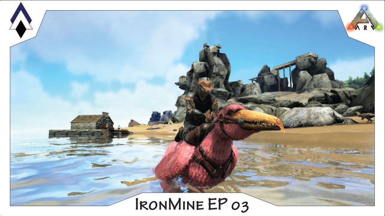 ARK IronMine Ep 03: Taking to the skies! - YouTube