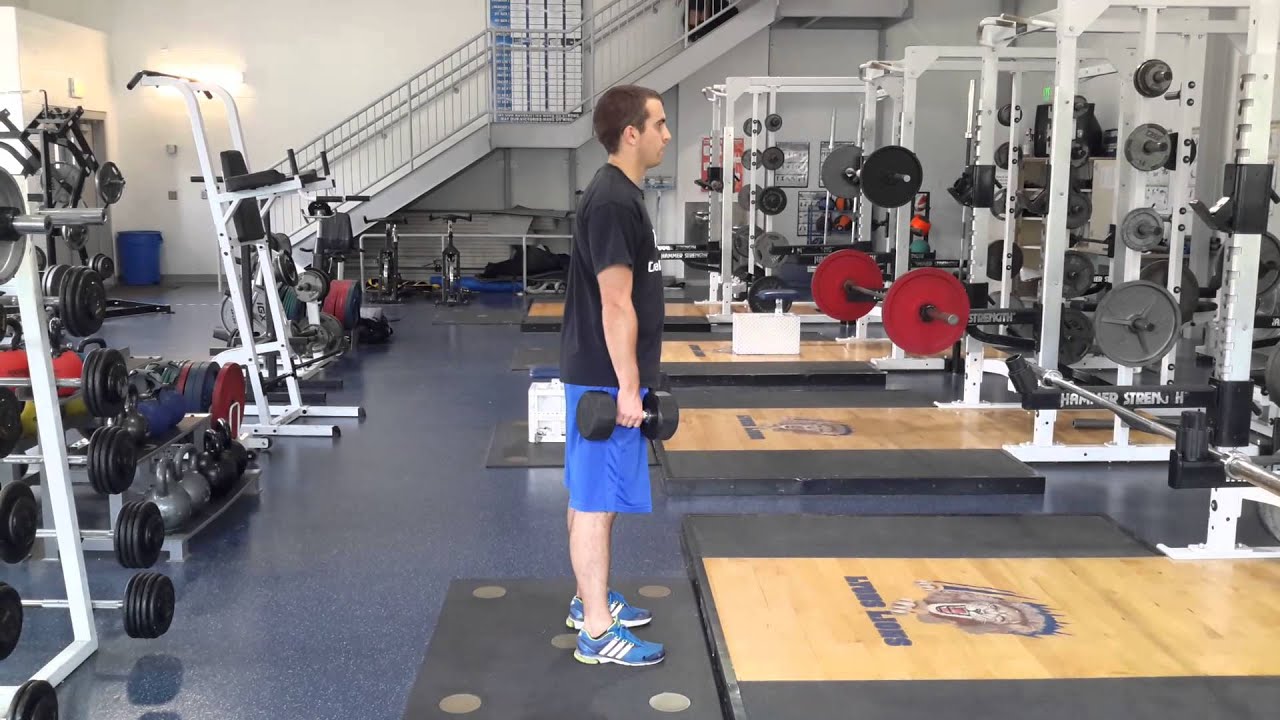 Shoulder shrugs - forward and backward - YouTube