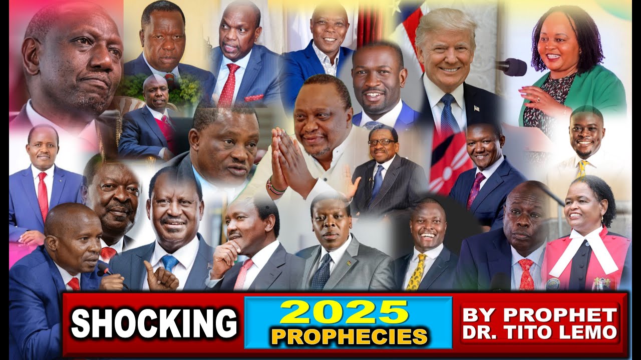 SHOCKING 2025 PROPHECIES BY PROPHET TITO LEMO - YouTube