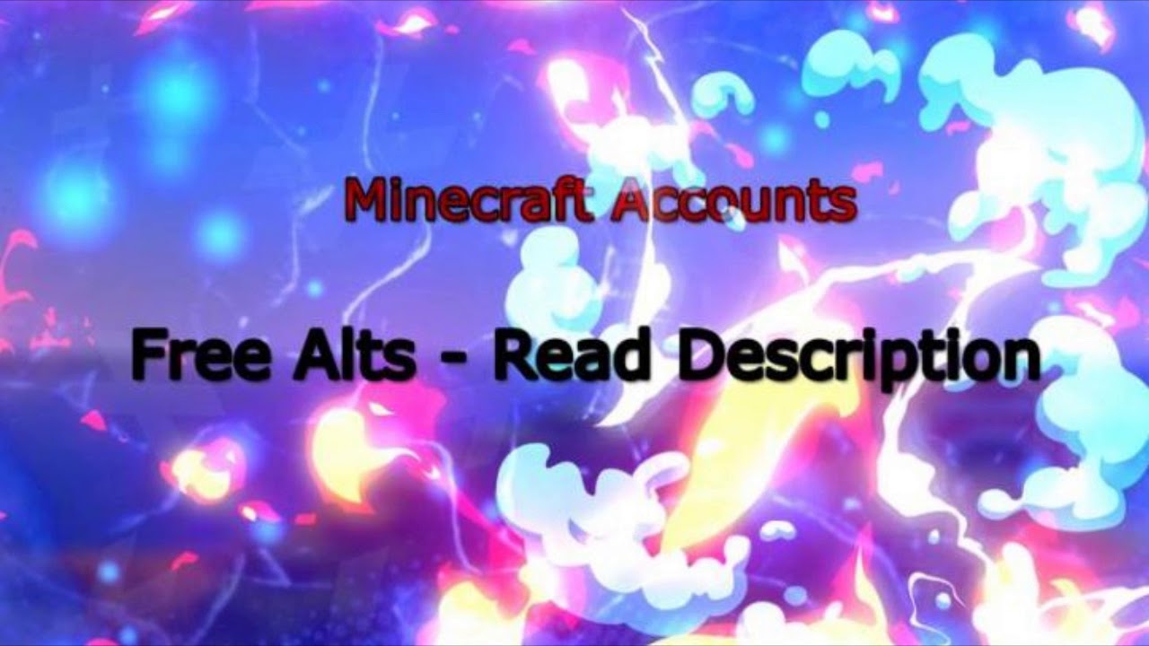 Minecraft Free Alts 6 Unbanned On Hypixel 200 Account - YouTube