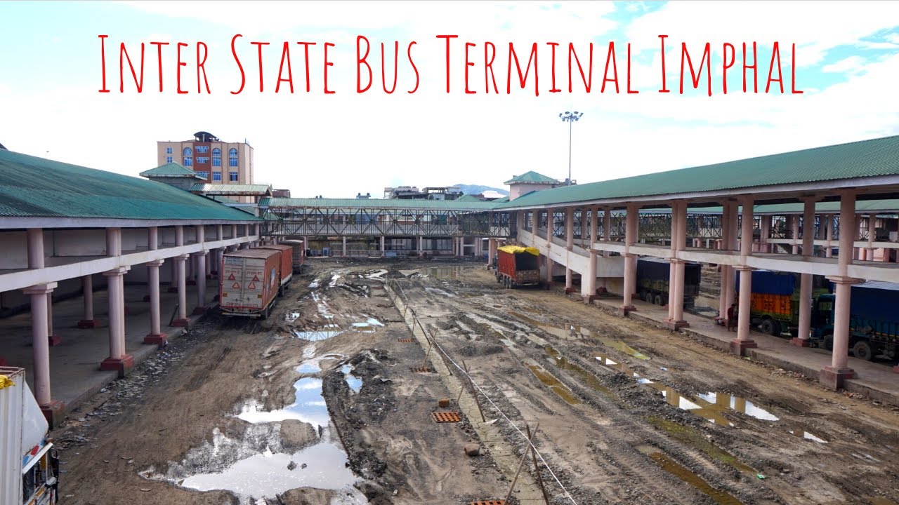 BEAUTIFUL LANDSCAPES INSIDE ISBT (Inter State Bus Terminal) IMPHAL ...
