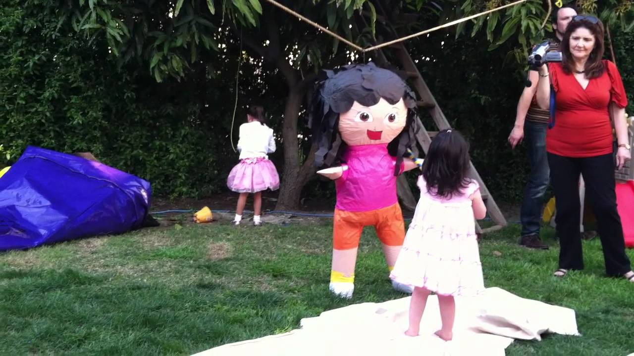 Fiona v. Dora Pinata - YouTube