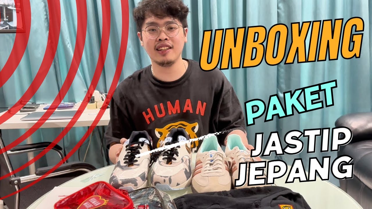 Unboxing Jastip Jepang | Adidas, Nike, Human Made - YouTube