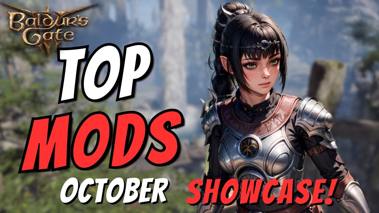Baldur's Gate 3 NEW TOP 15 Mods for In-game, PC and Console! October ...