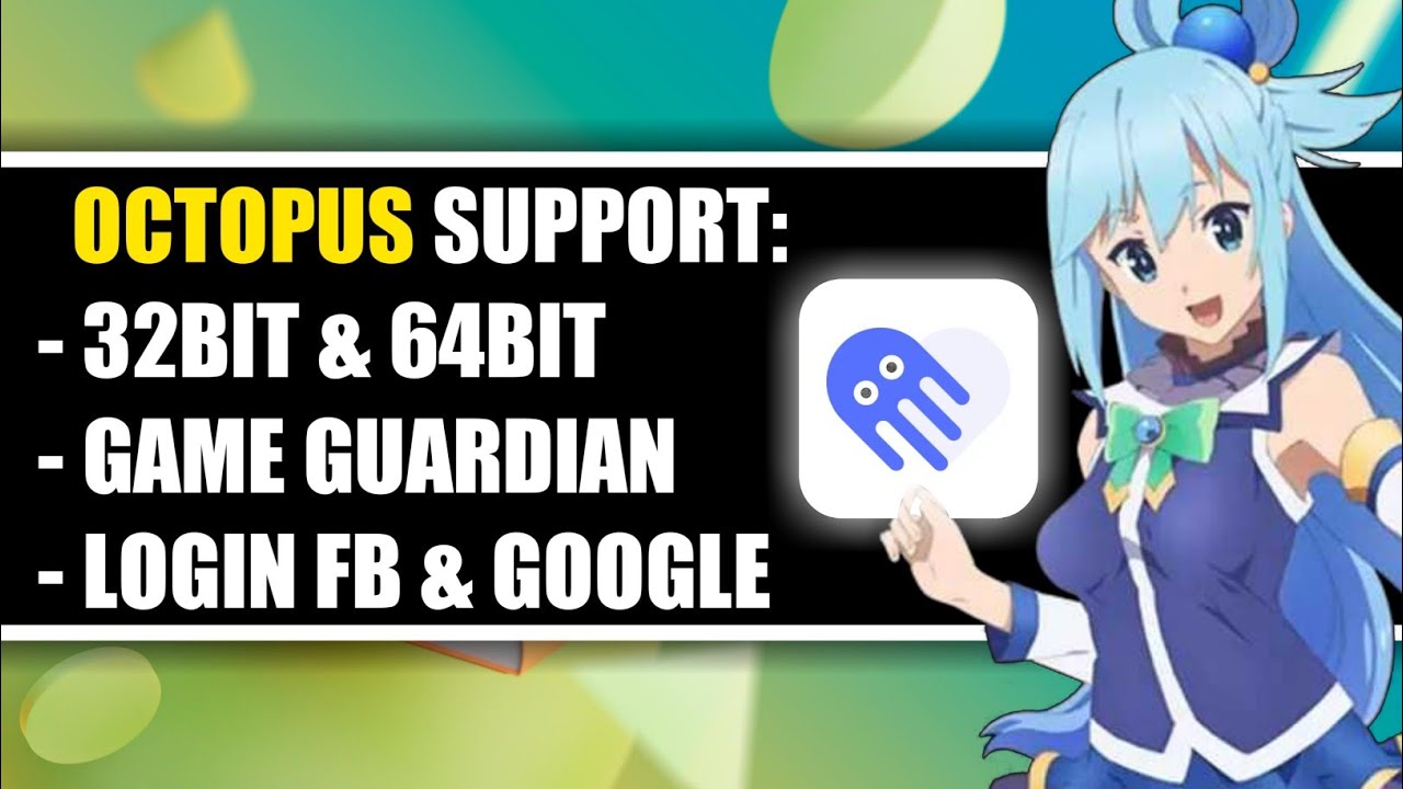 Octopus Support Login Google & Login Facebook + Support Game Guardian ...