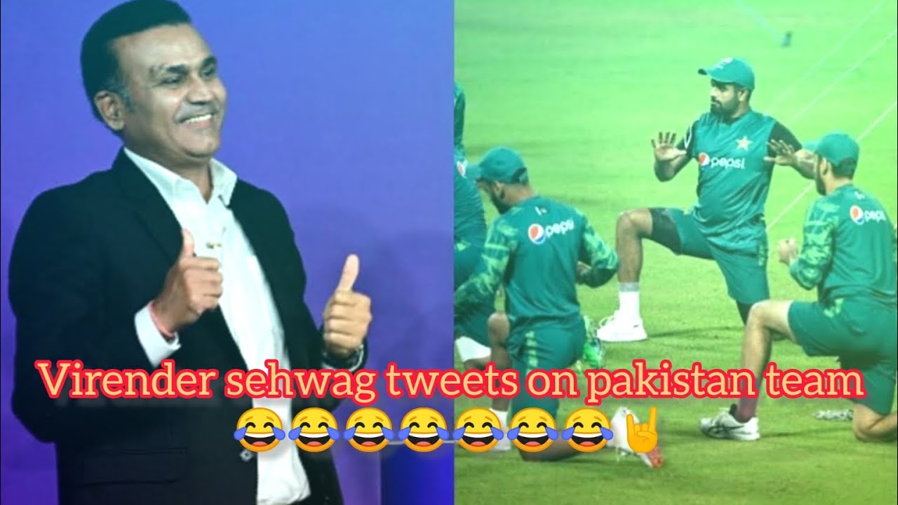 Virender Sehwag Tweets on pakistan team | Virender Sehwag funny tweet ...
