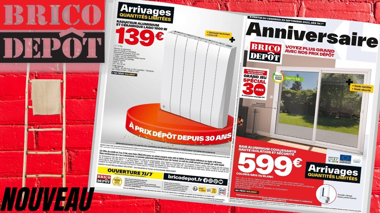 catalogue BRICO DÉPÔT du 29 septembre au 12 octobre 2023 ⛔ ARRIVAGES ...