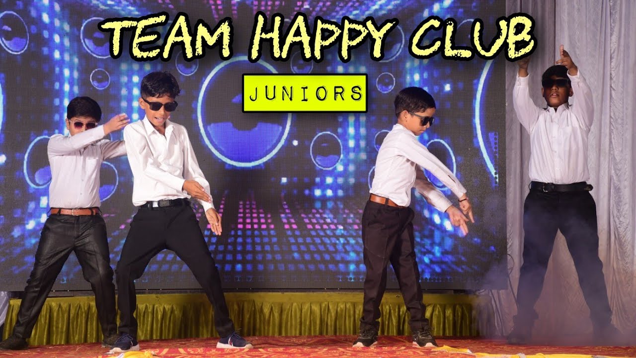 Team Happy Club Juniors' very first Performance // happy club event ...