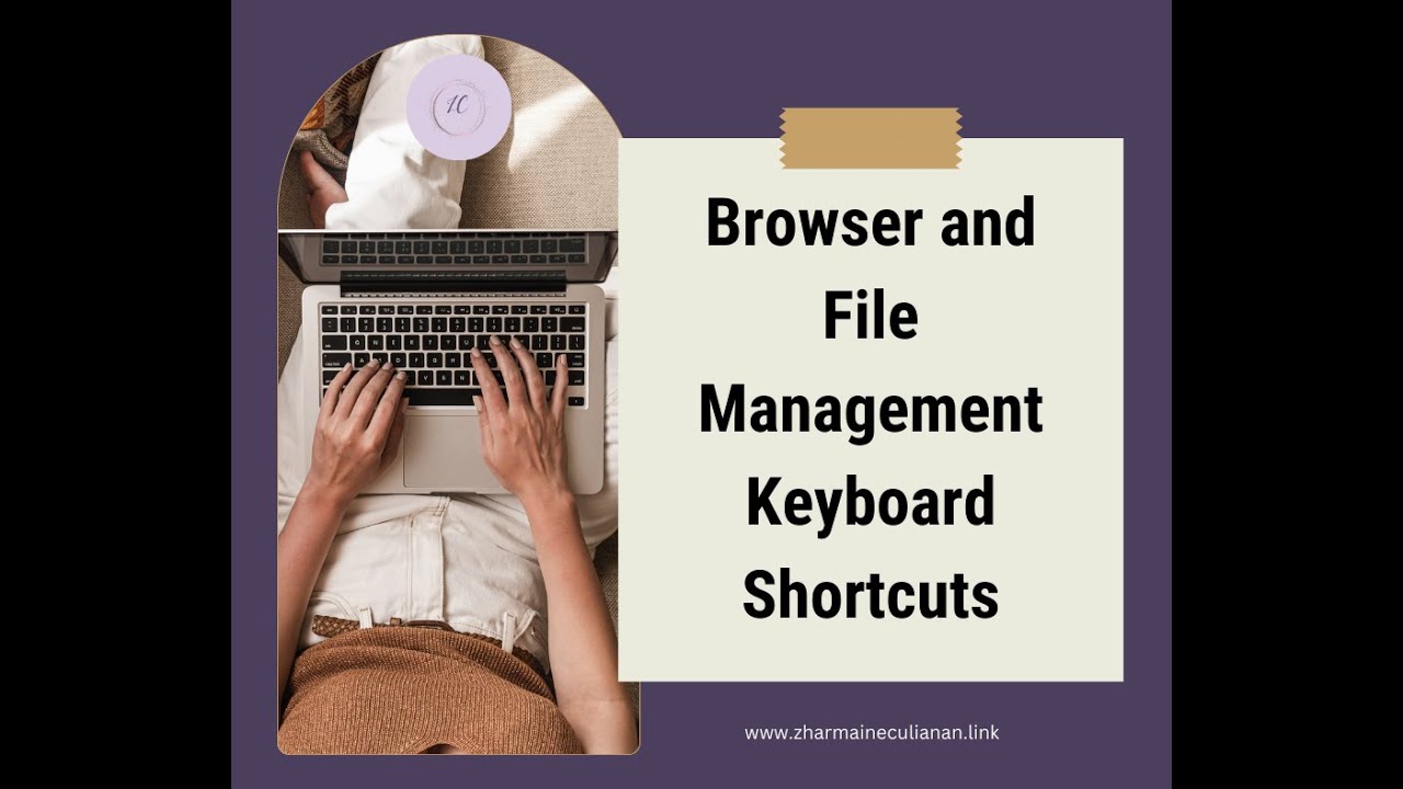 Browser and File Management Keyboard Shortcuts - YouTube