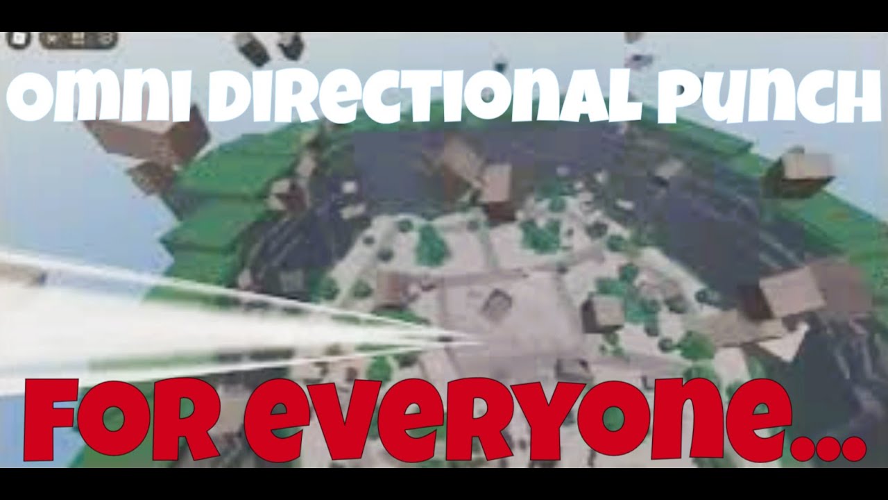 Omni Directional Punch for everyone. - YouTube