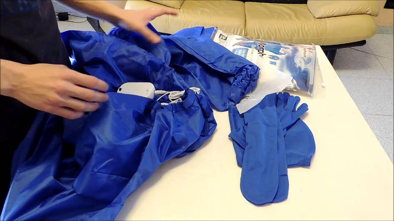 Blue Mega Morphsuit - YouTube