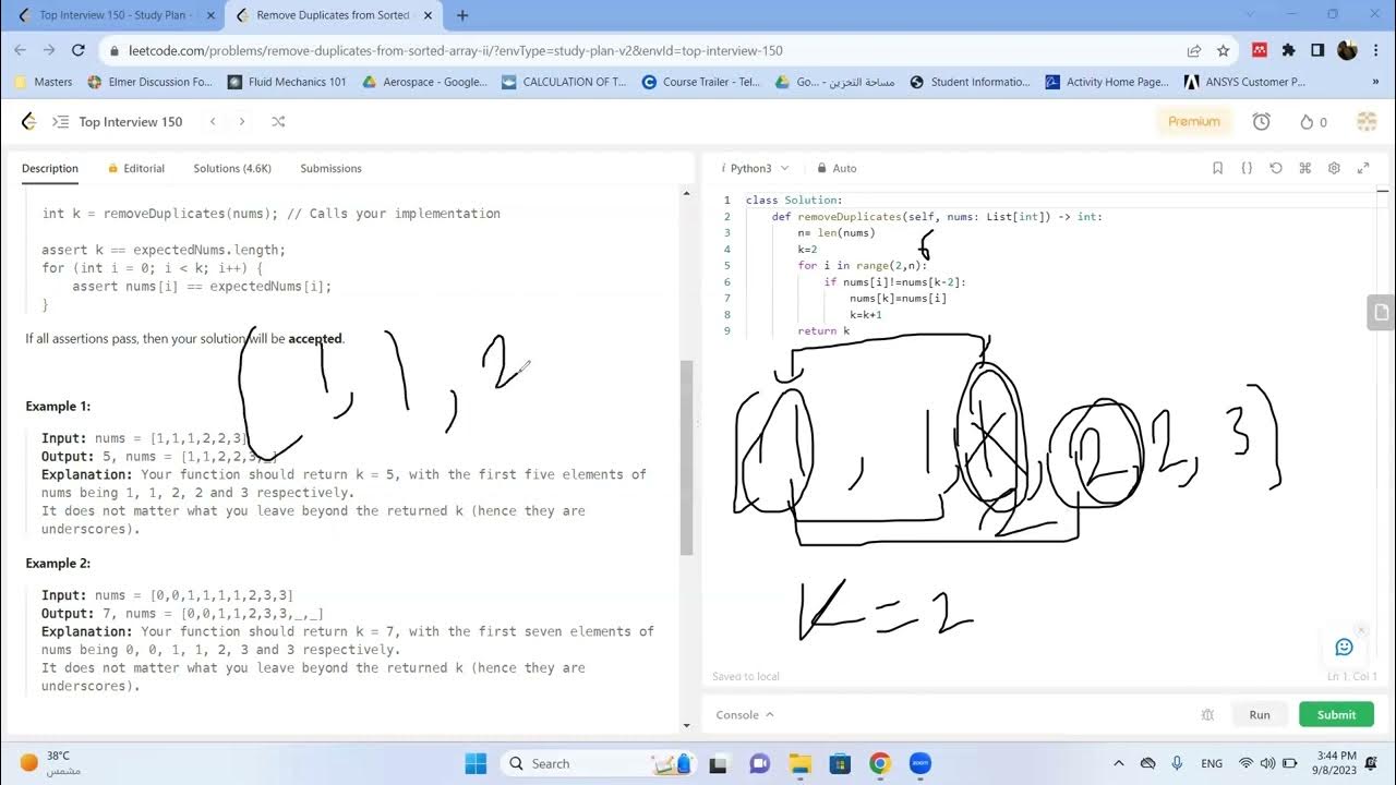 Python Problem Solving Challenge (Remove duplicates elements from ...