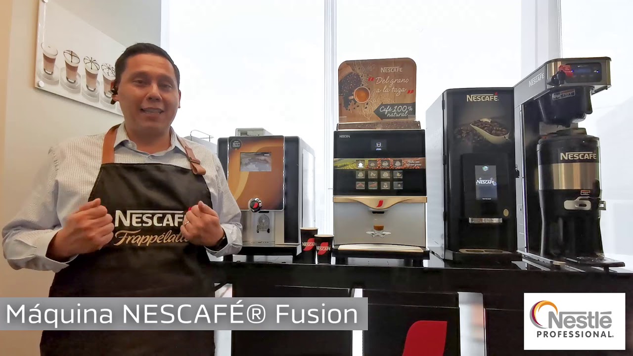 Conoce la Máquina NESCAFÉ® Fusion - YouTube