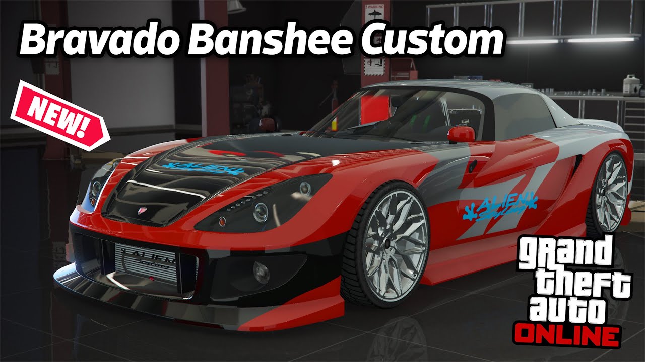 Bravado Banshee Custom (Dodge Viper) - GTA 5 Online DLC Vehicle ...