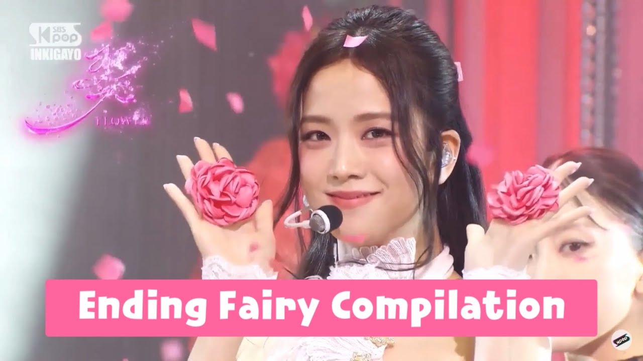 JISOO 'FLOWER' - ENDING FAIRY COMPILATION - YouTube