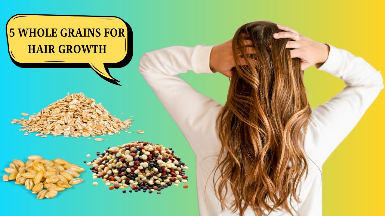 The Secret to Thicker, Healthier Hair - 5 Powerful Whole Grains - YouTube
