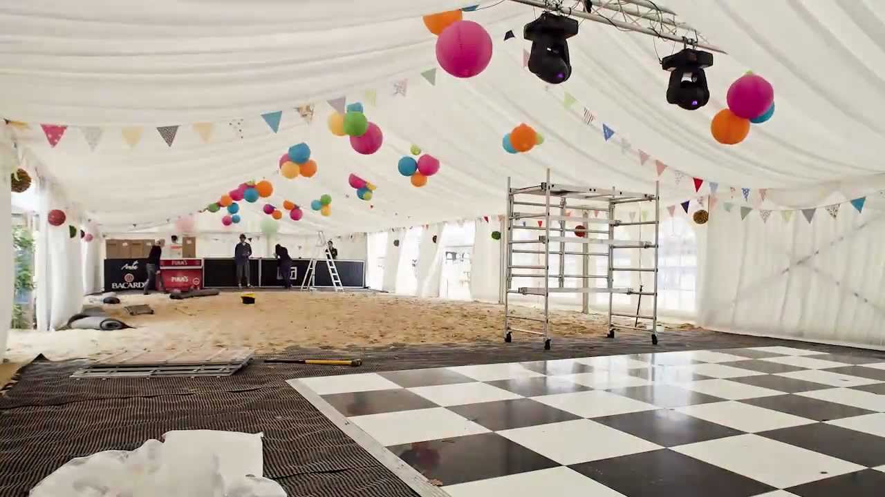 Seventa Events & Hospitality - Bournemouth Beach marquee Summer party ...