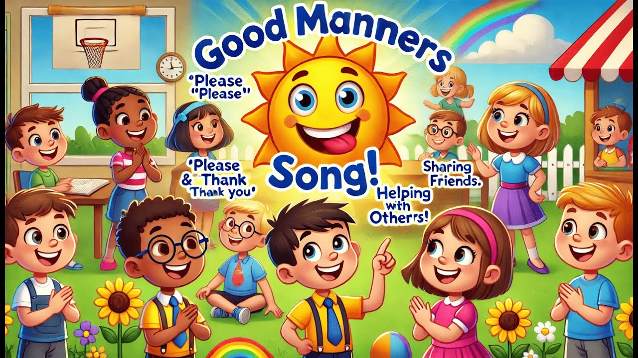 Manners & Magic Words Song - YouTube