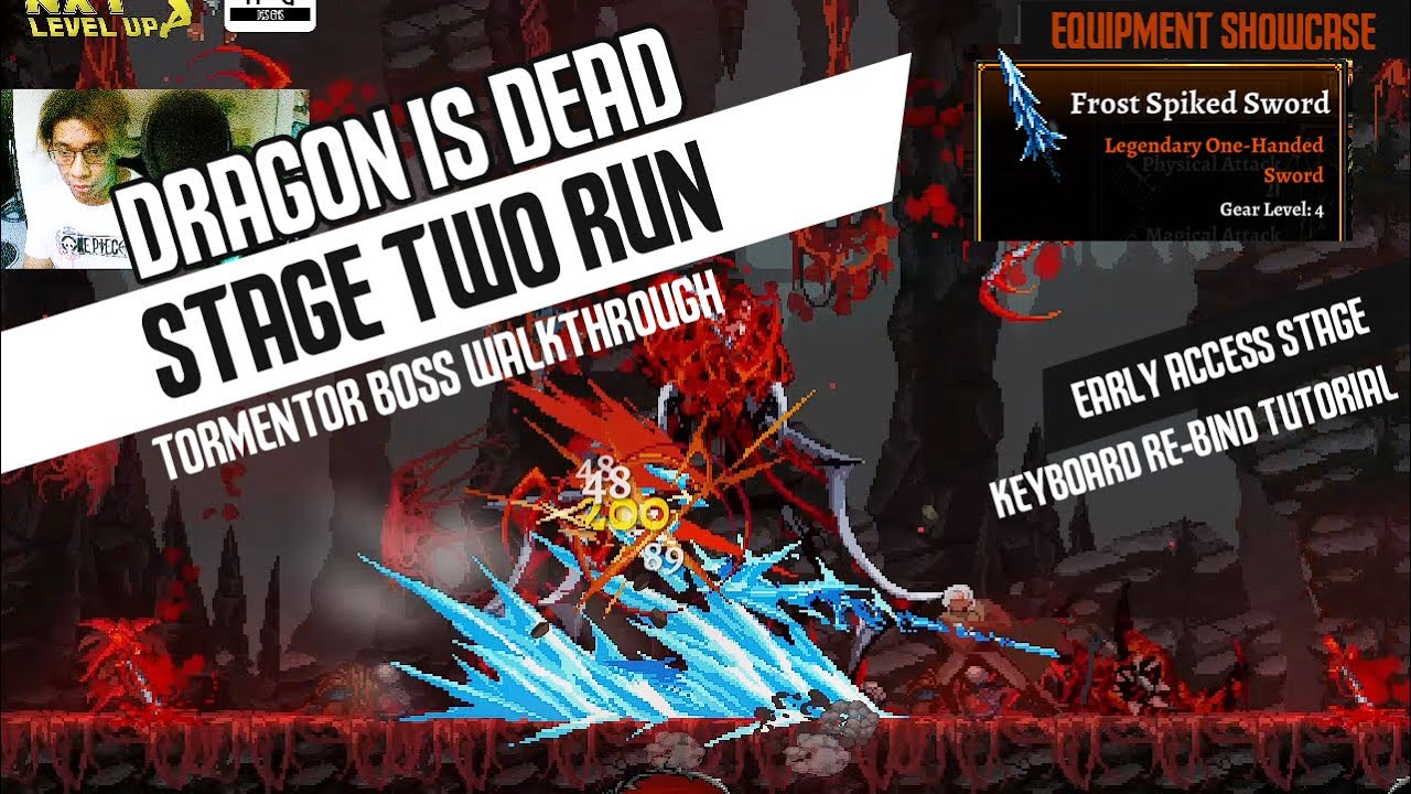 Dragon is Dead Gameplay STAGE TWO run Tormentor boss battle Frost ...