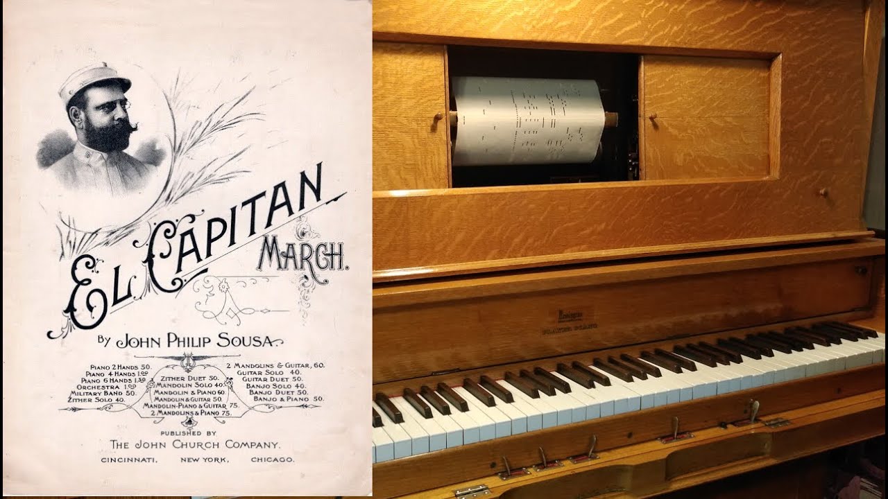 El Capitan March - 1896 - QRS R-245 - YouTube