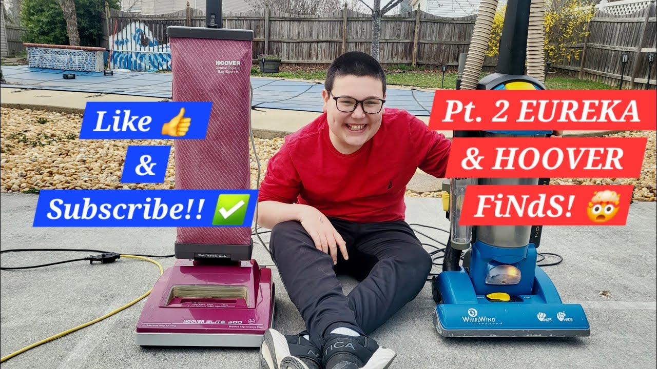 PART 2! Eureka Whirlwind Litespeed & Hoover Elite 600 FINDS! Check them ...