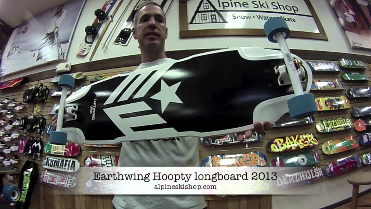 Earthwing Hoopty Longboard review 2013 - YouTube