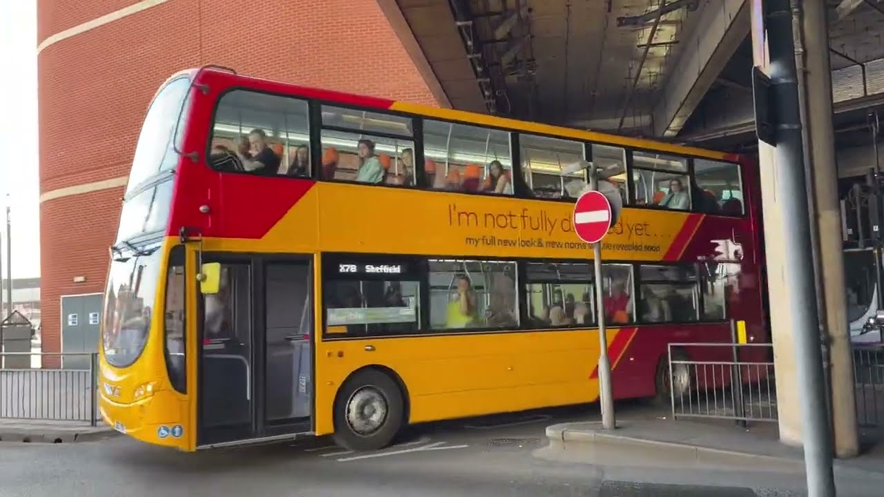 Doncaster’s red buses, 24th March, 2022 - YouTube