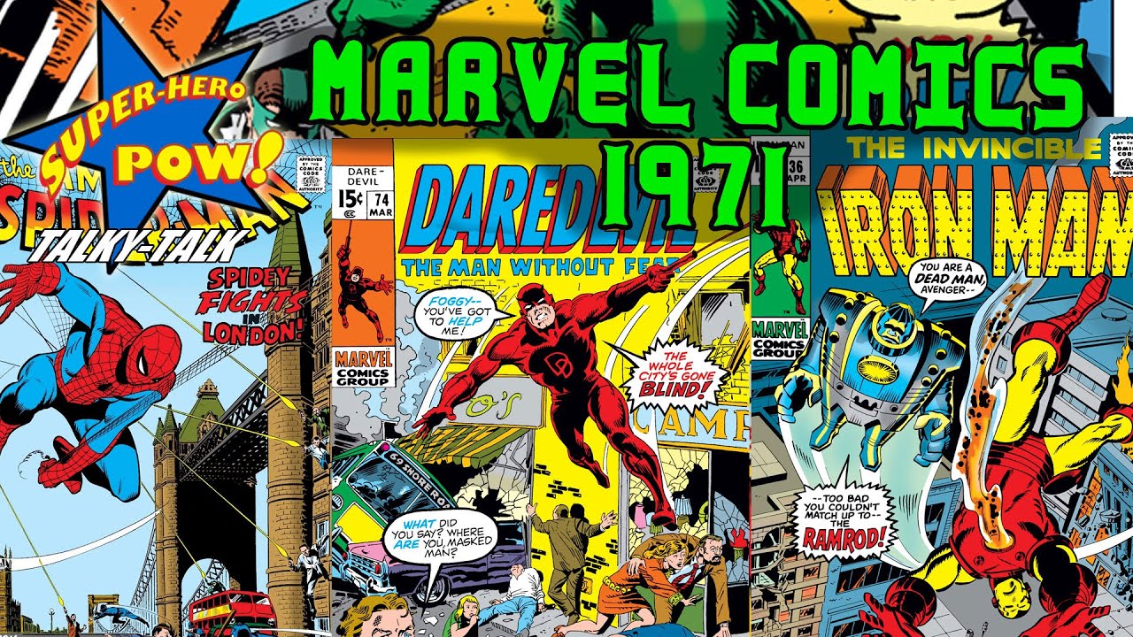 Marvel Made How Many Monthly Comics In 1971? | Superhero Pow - YouTube