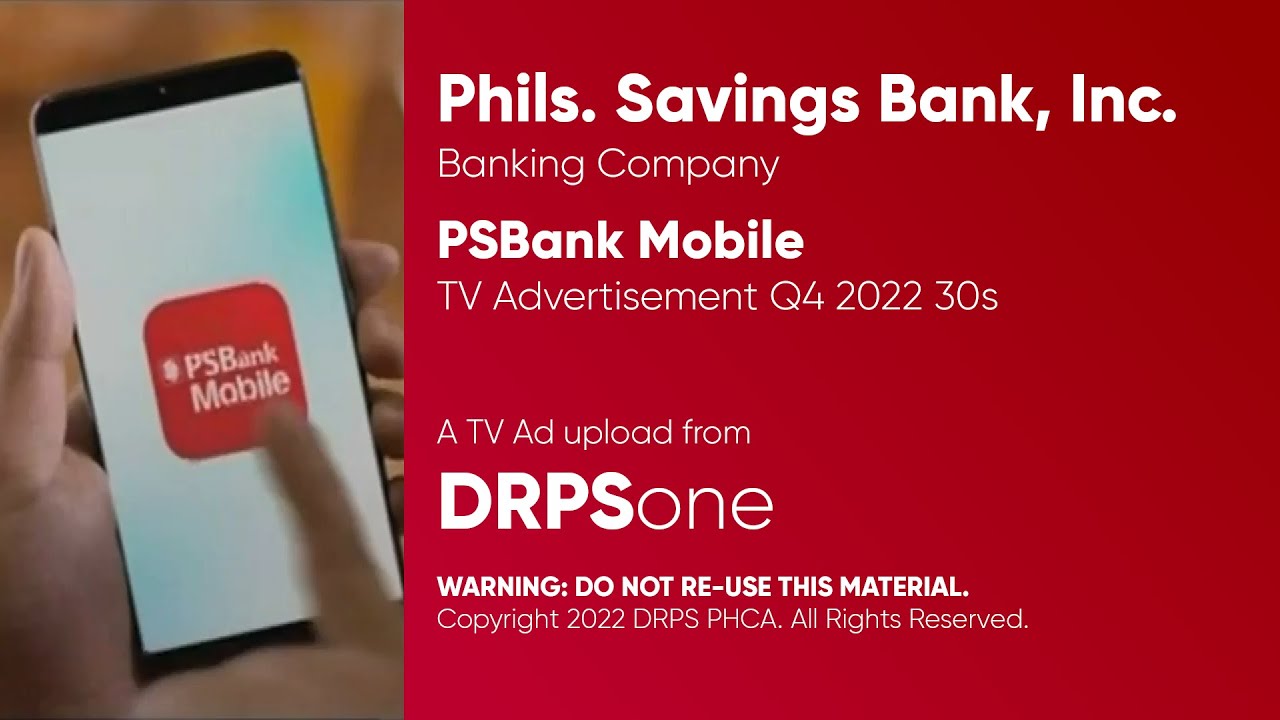 PSBank Mobile TV Ad Q4 2022 30s - YouTube