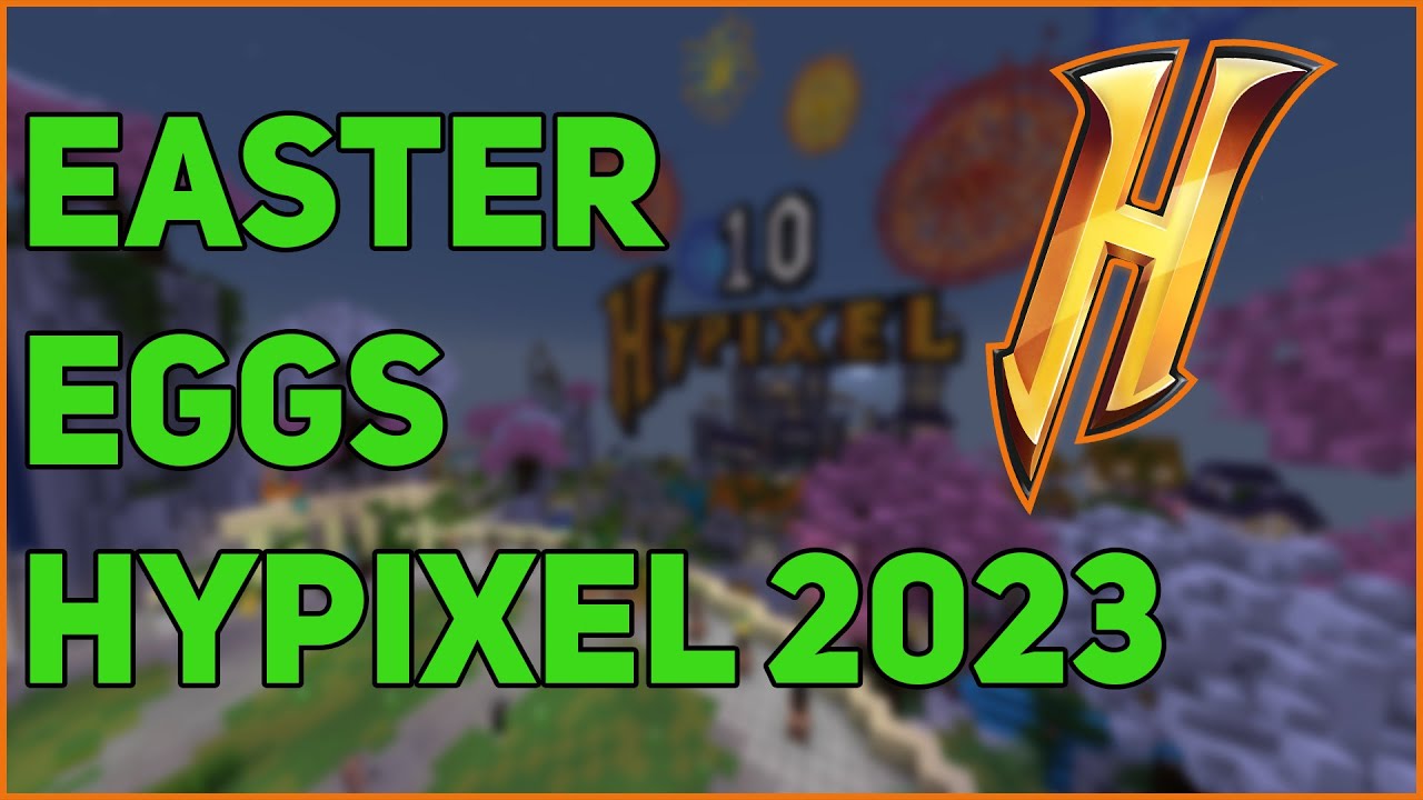 Wszystkie Easter Eggs 30/30 - Hypixel 2023 Easter - YouTube