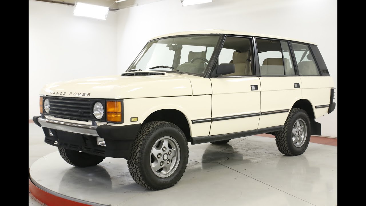 1994 Land Rover Range Rover - YouTube