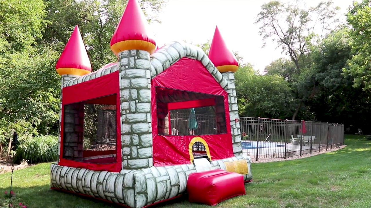How To Setup A Bounce House - YouTube