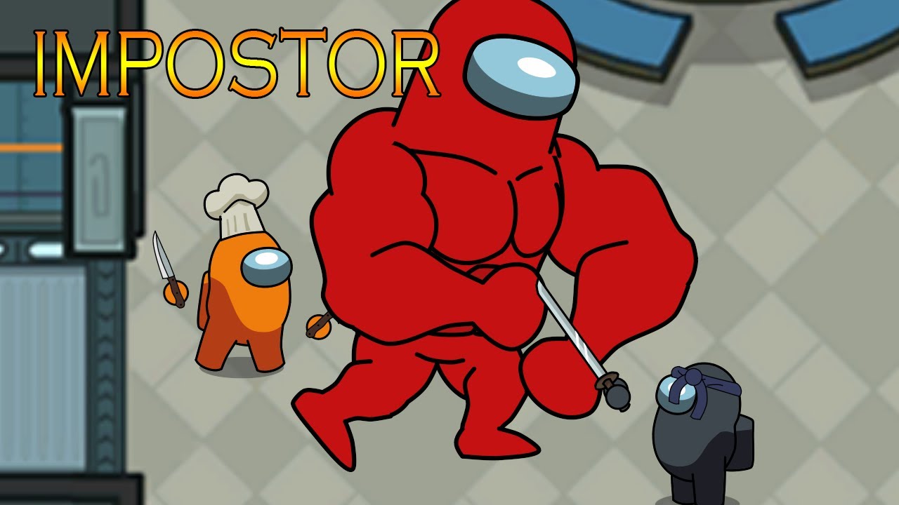 Among Us Animation Crewmate Vs Giant Imposter - YouTube