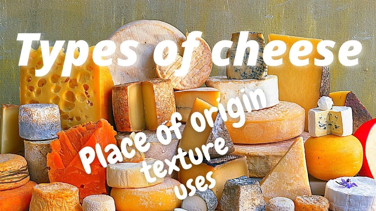 Different types of cheese | Place of origin, taste, texture, rind, uses ...