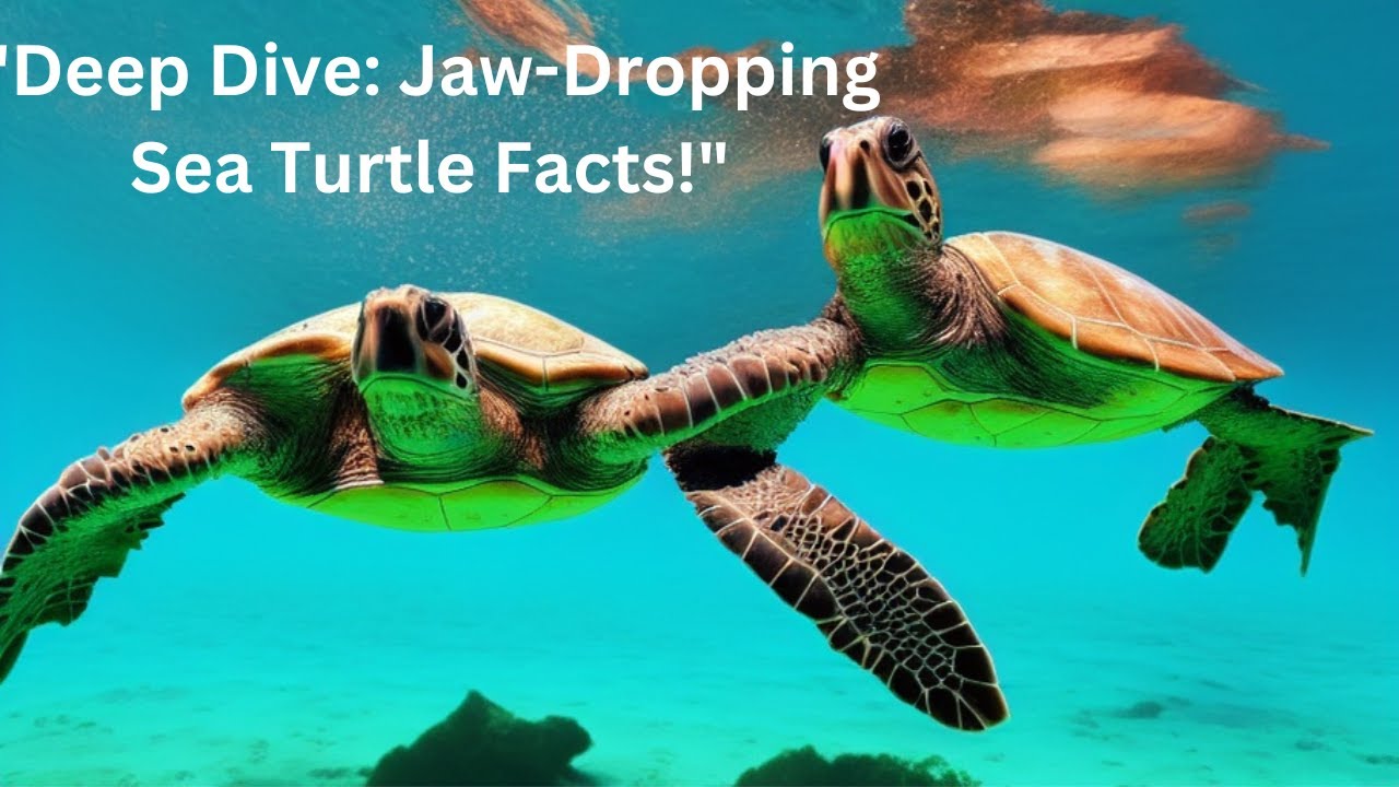 "Deep Dive: Jaw-Dropping Sea Turtle Facts!" - YouTube