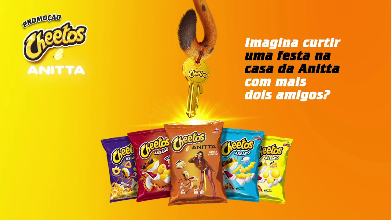 Promoção CHEETOS® & Anitta Partiu Festa - YouTube