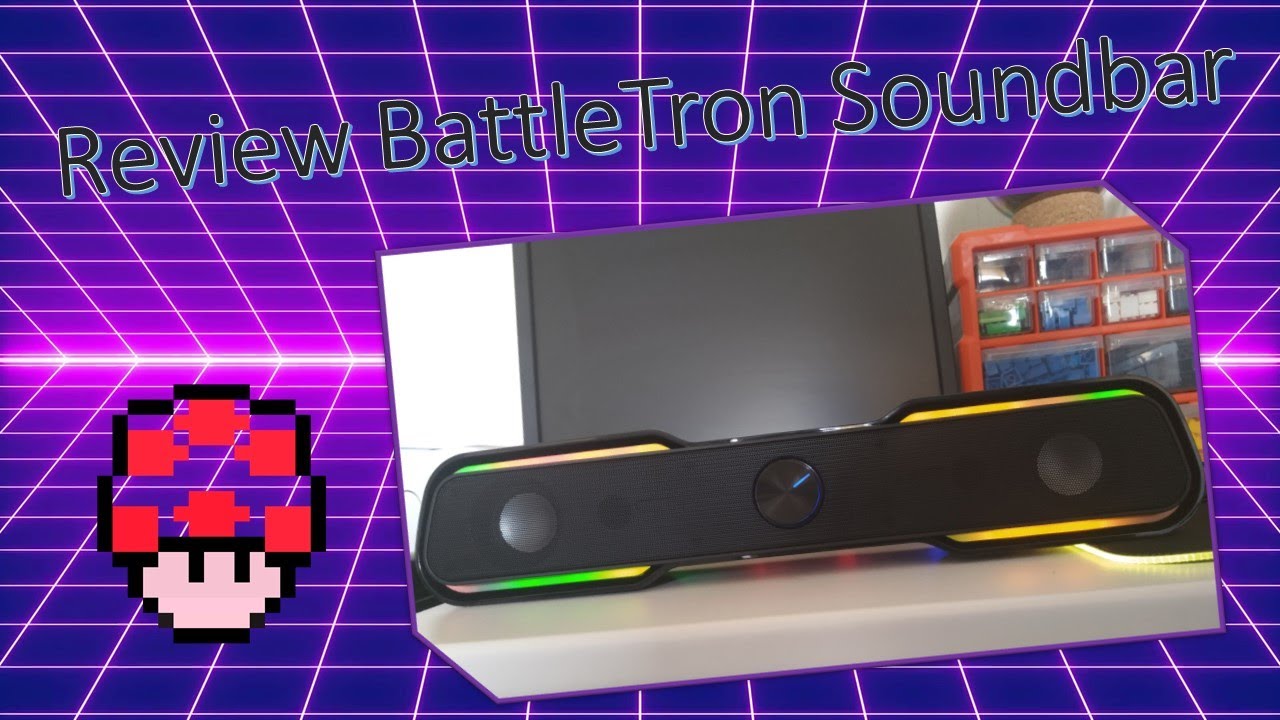 Review BattleTron Gaming Soundbar - YouTube