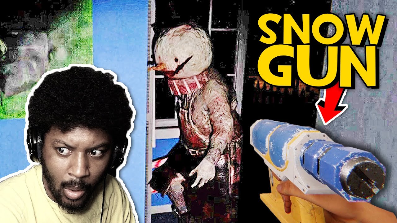 *NEW* Phasmophobia update added SNOW GUNS & KRAMPUS... - YouTube