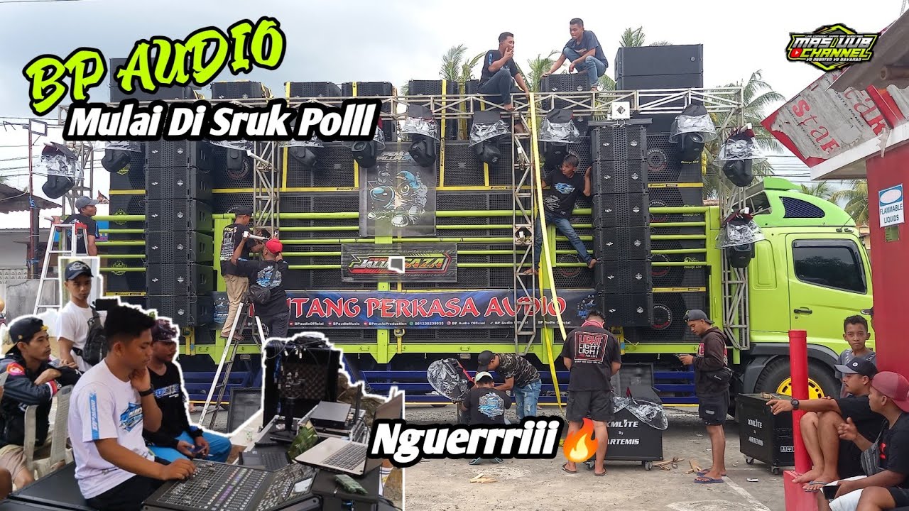 SANGAR🔥BINTANG PERKASA AUDIO MULAI DI SRUKK LOSSS SUARANYA BIKIN ...