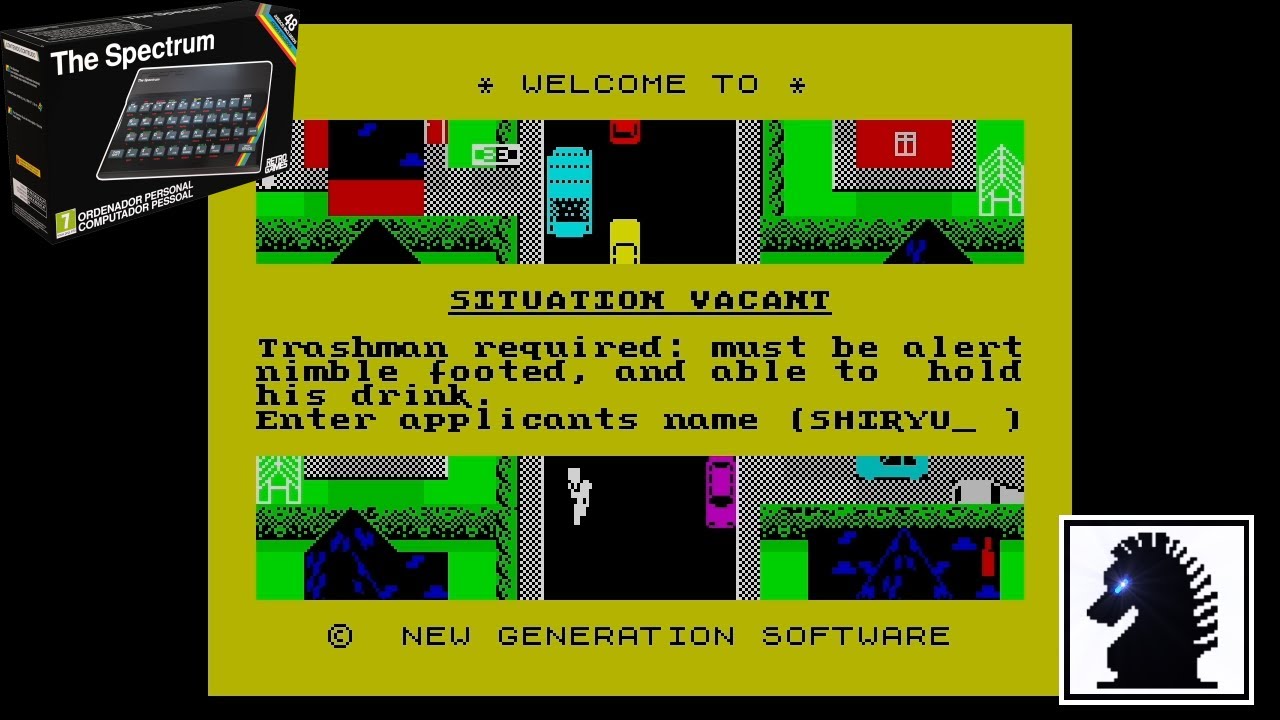 The Spectrum - #13: Trashman (1984) - YouTube