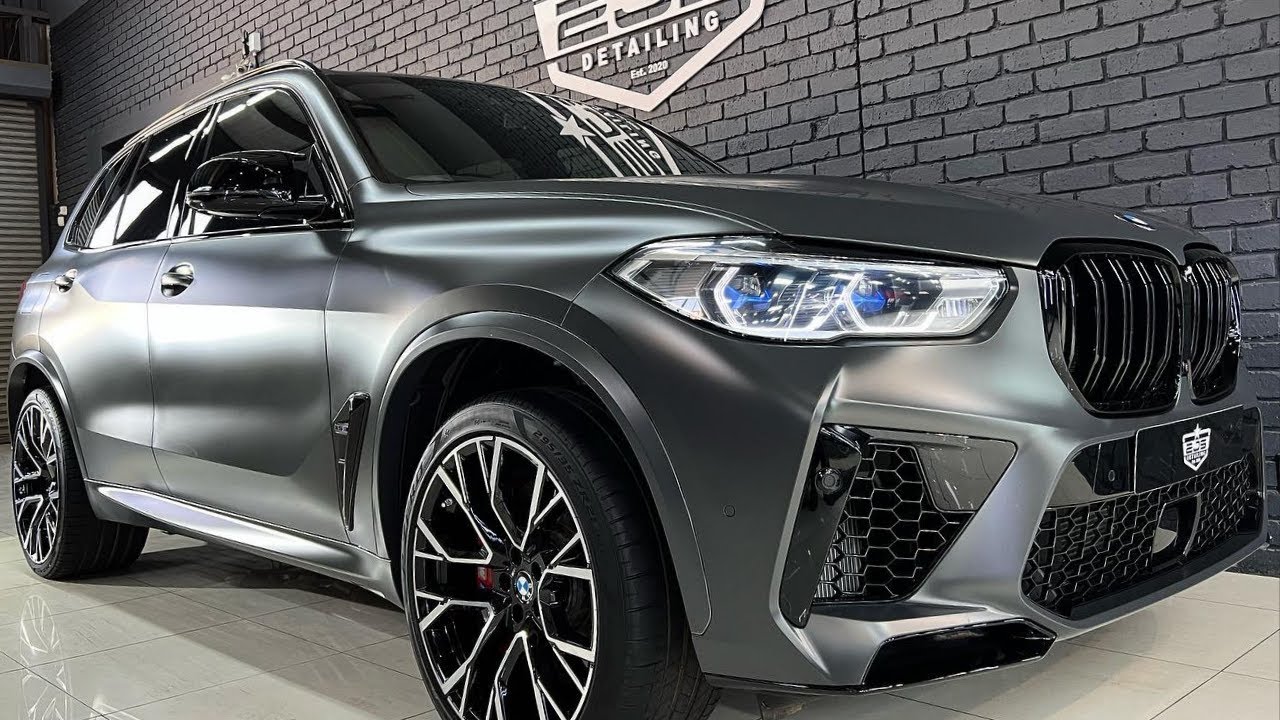 BMW X5 M Gloss to Matte PPF - YouTube