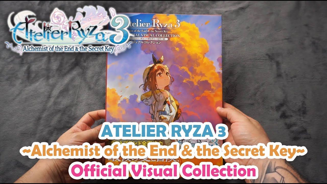 ATELIER RYZA 3 ~Alchemist of the End & the Secret Key~ Official Visual Collection/ REVISION ...