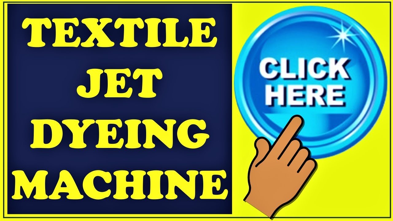Textile Jet Dyeing Machine Working Principles #TextileDyeing #Jet # ...
