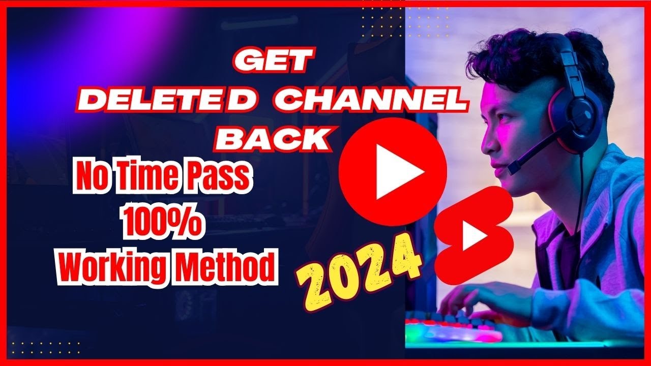 How To Recover Your Deleted Youtube Channel, 100% working - YouTube
